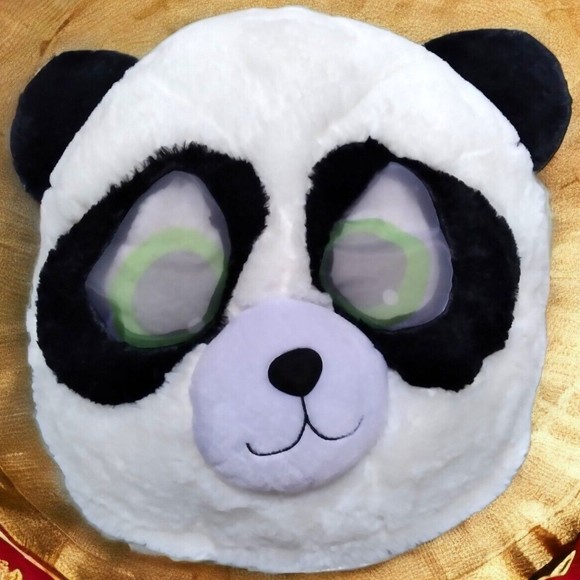 Aldi | Holiday | Big Panda Costume Full Head Plush Party Mask ...